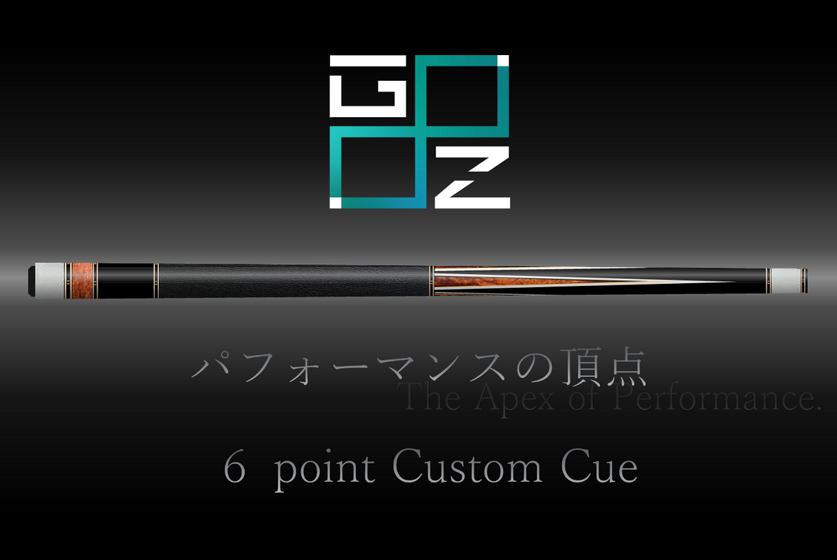 〈BD〉初の「6剣モデル」登場！ 『Geez Custom 6 points Cue』受注開始 – GeezCue公式オンラインショップ
